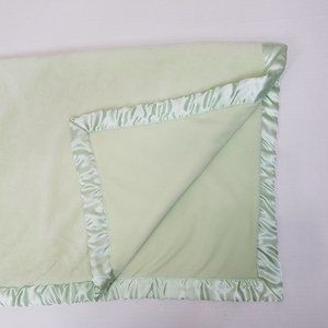 Gerber | Bedding | Gerber Baby Blanket Cutest Baby Pale Green Satin ...